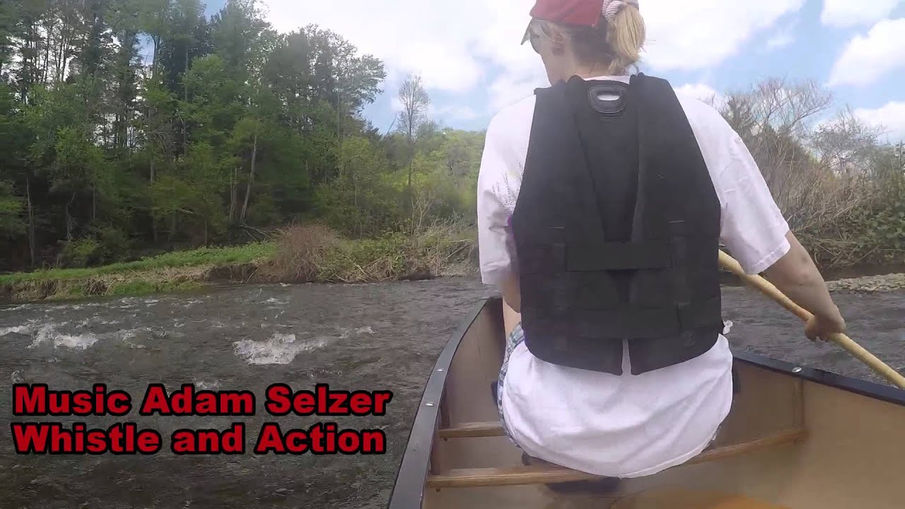 Kelly Canoe Float, Otselic River, NY - YouTube