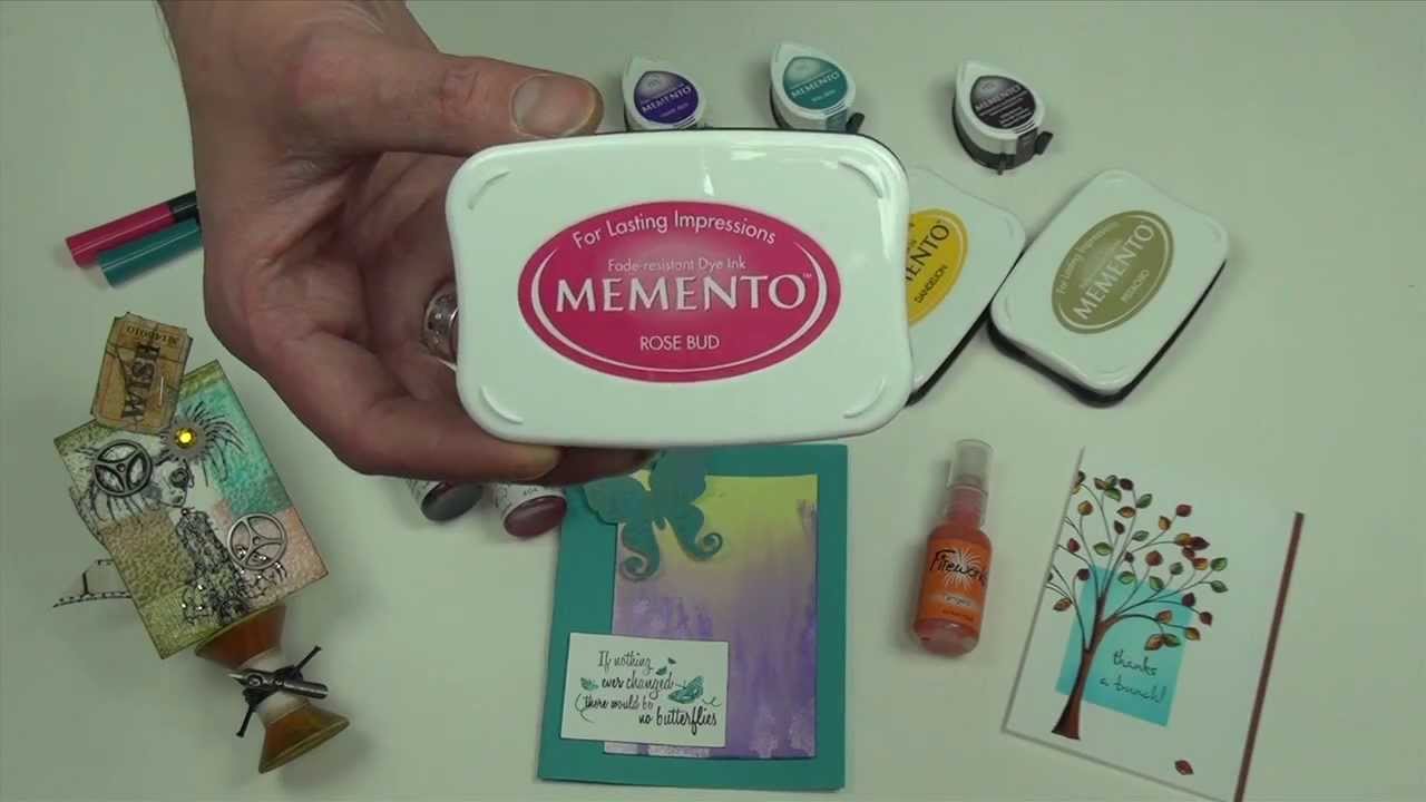 Learn More about Memento Inks by Tsukineko - YouTube