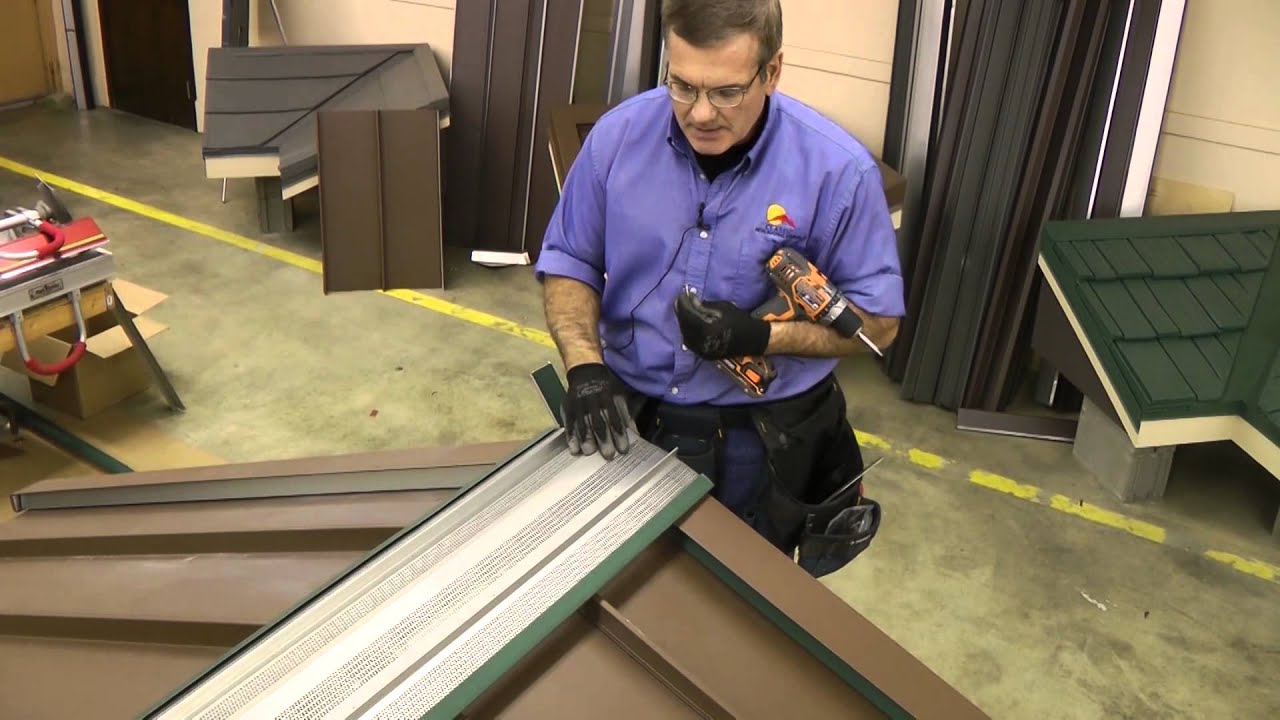 ClickLock Installation - Ridge Installation - YouTube