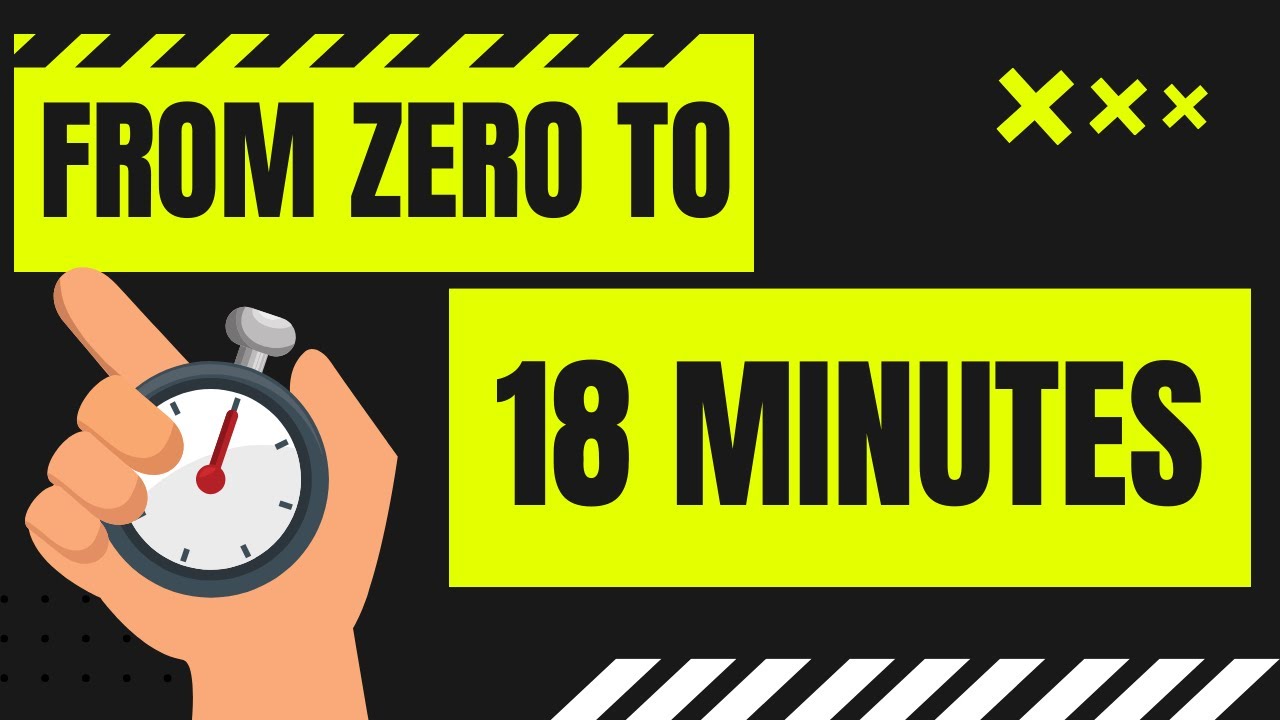 TIMER ! 18 Minute Timer Countup from 0 to 18 mins in minutes and ...