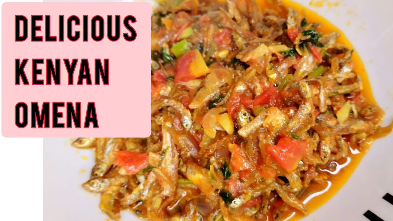 Most Simple Crunchy Stewy Delicious Omena Kenyan Recipe || Omena Recipe ...