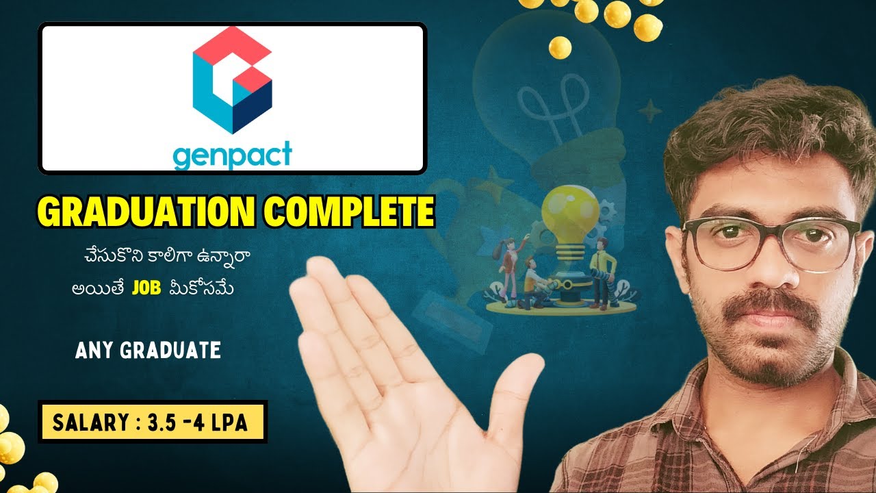 Genpact Latest Jobs For Freshers || Latest Software Jobs || Any ...