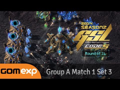 Code S Ro16 Group A Match 1 Set 3, 2014 GSL Season 2 - Starcraft 2 - YouTube