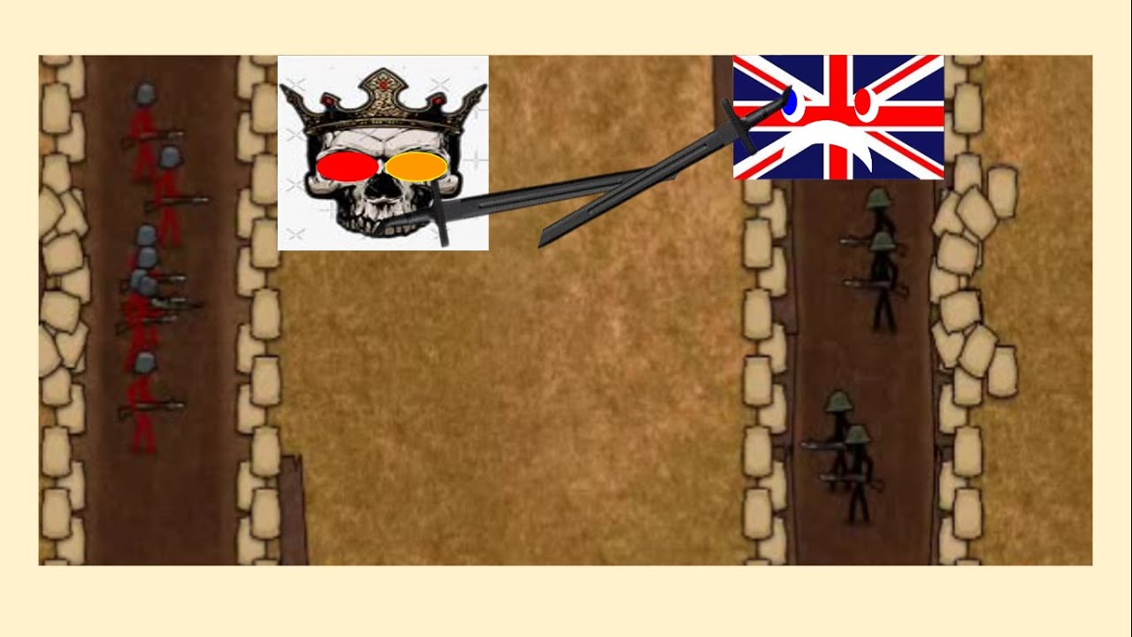 stickman trenches episode 100!:this battle was insane,making my own map ...