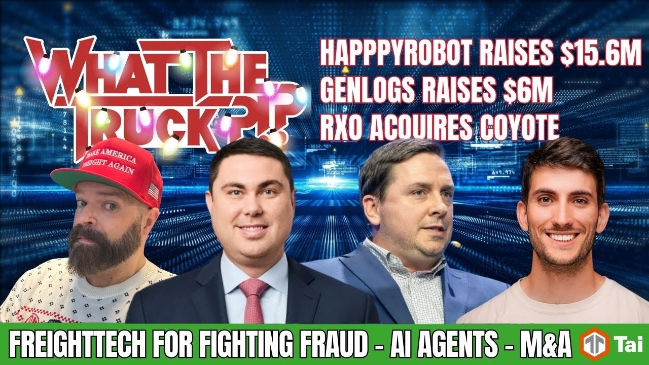 FreightTech supershow with RXO, Happyrobot, GenLogs | WHAT THE TRUCK ...