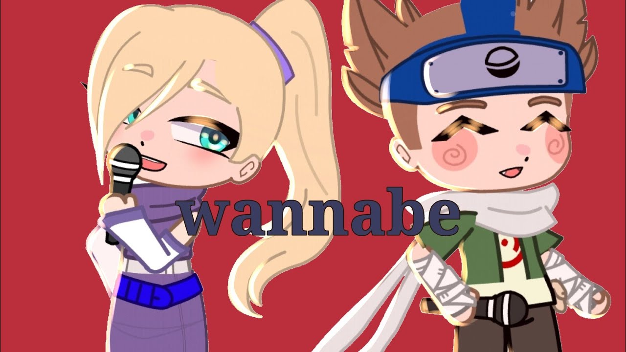 chouji y ino (cuando están solos )gacha club wannabe - YouTube