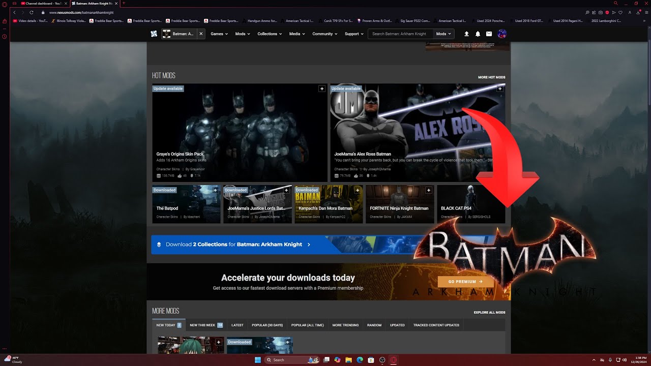 HOW TO INSTALL MODS INTO Batman: Arkham Knight - YouTube