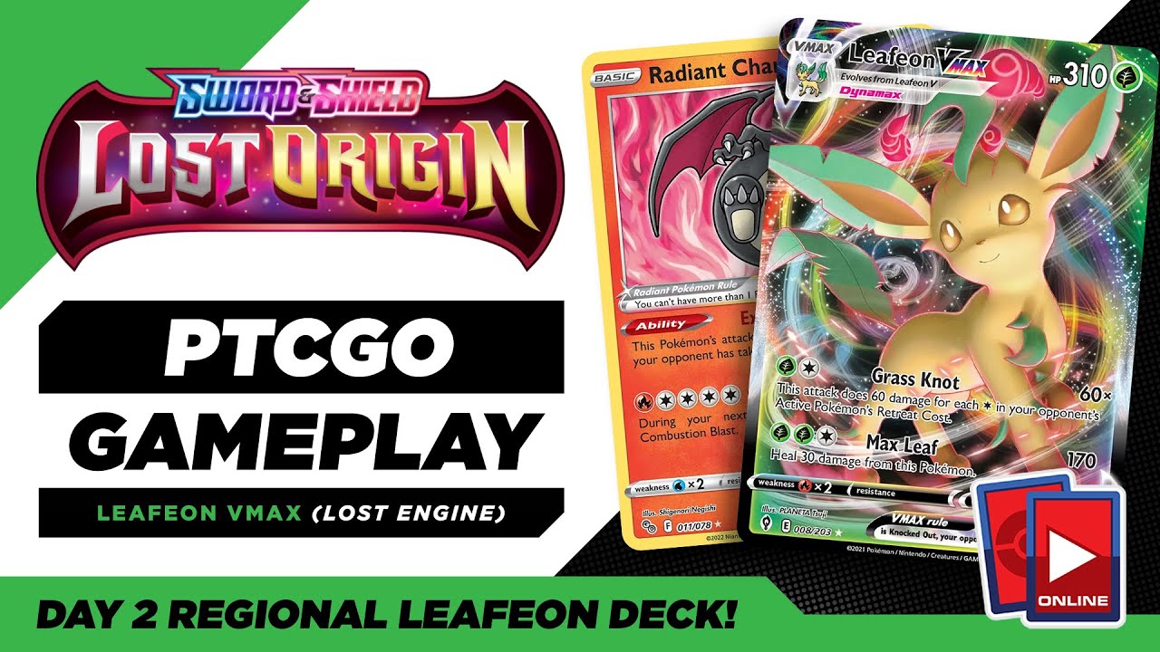 This Crazy Lost Box Leafeon VMAX Deck Made Day 2 at Regionals [PTCGO ...