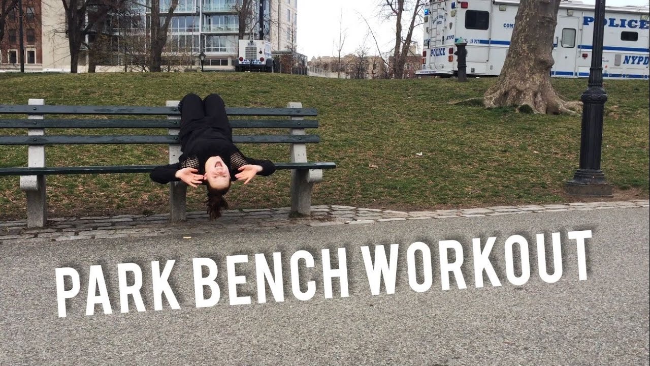 10 Minute Park Bench Workout - YouTube