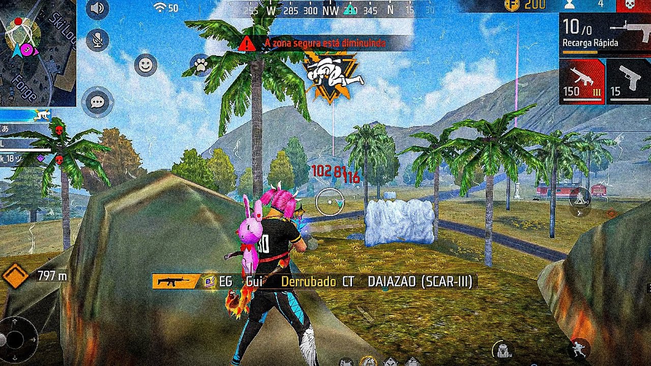 UNS CAMPS E 4X4 - FREE FIRE - YouTube