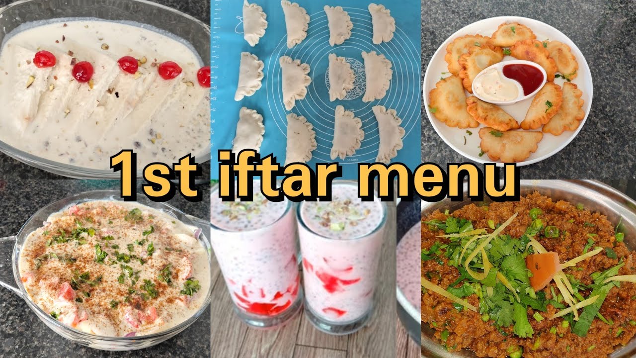 First Iftar complete Menu | Iftar Menu Ideas by taste vision| Iftar ...