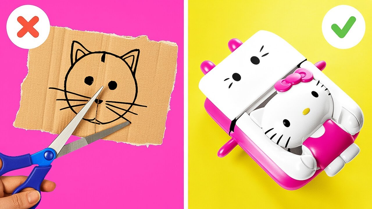CARDBOARD GENIUS CRAFTS 📦 Crazy Ideas With Paper 📦 Coolest Hacks and ...