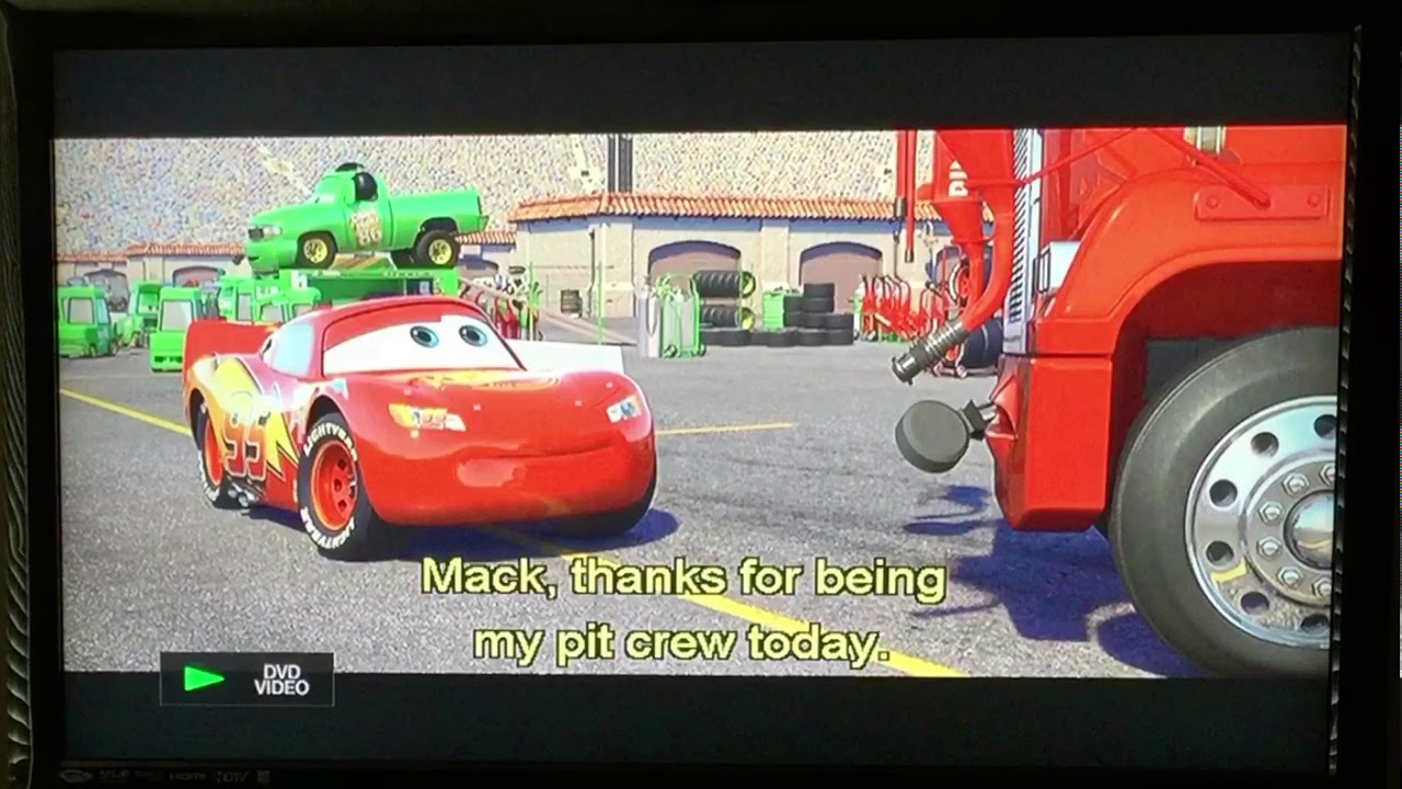 Lightning McQueen: Mack, thanks for being my pit crew today. - YouTube