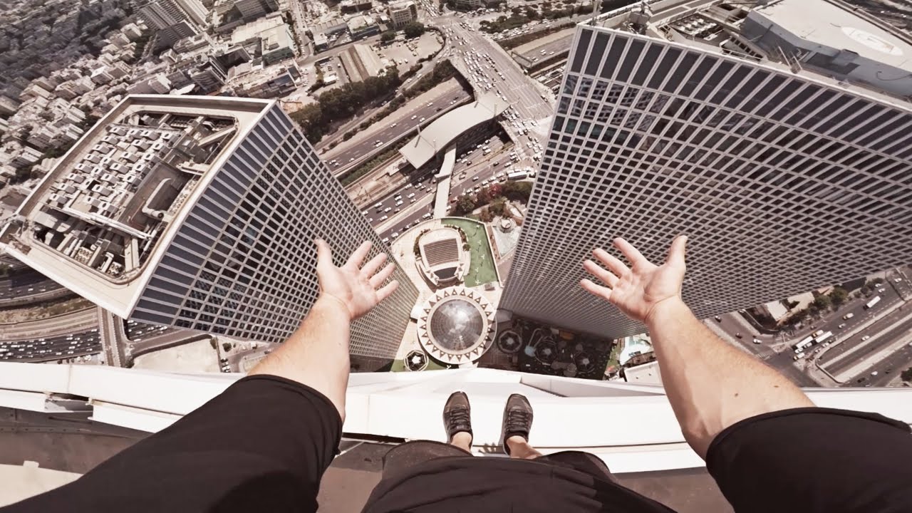 HANDSTAND ON 50th FLOOR - Israel Day 5 - YouTube