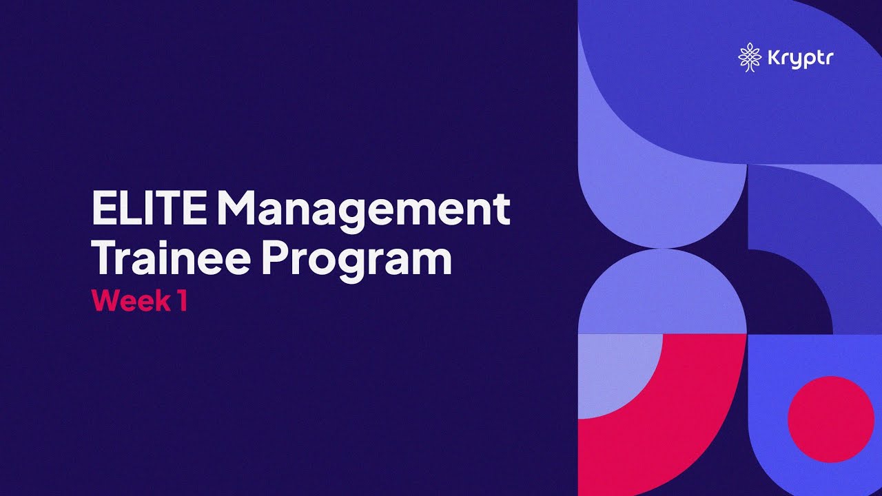 ELITE Management Trainee Program | Week 1 - YouTube