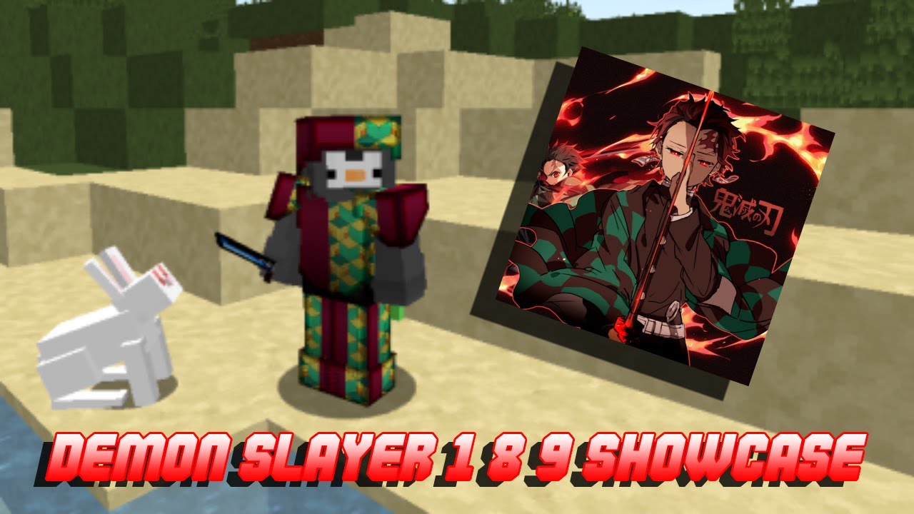 Demon Slayer 1.8.9 texture pack made by Avinn (made by Avinn) - YouTube