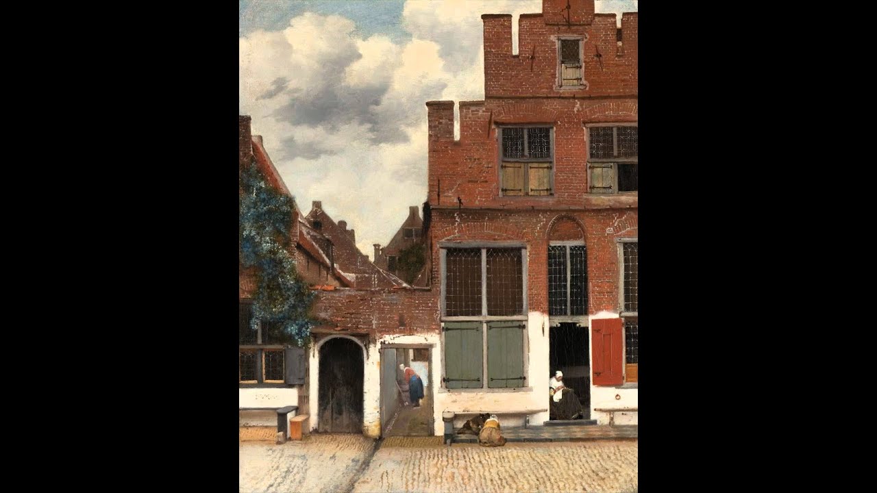 Johannes Vermeer / View of Houses in Delft (The little Street) 1658 ...