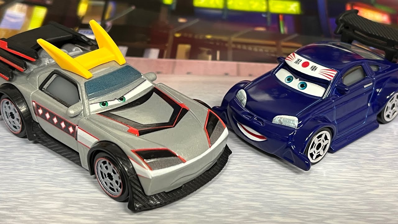 Mattel Disney•Pixar Cars Toon Kabuto with Flames & Kabuto Ninja Die ...