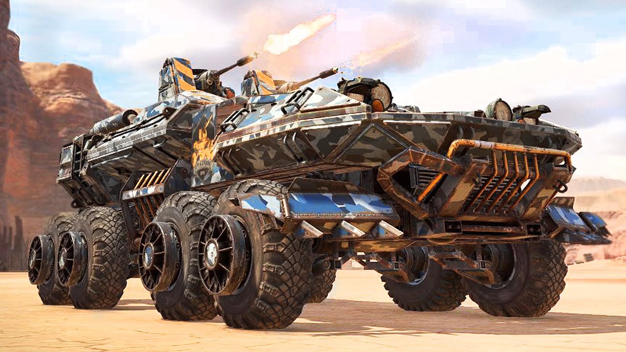 The BEST MILITARY Vehicles - Crossout - YouTube