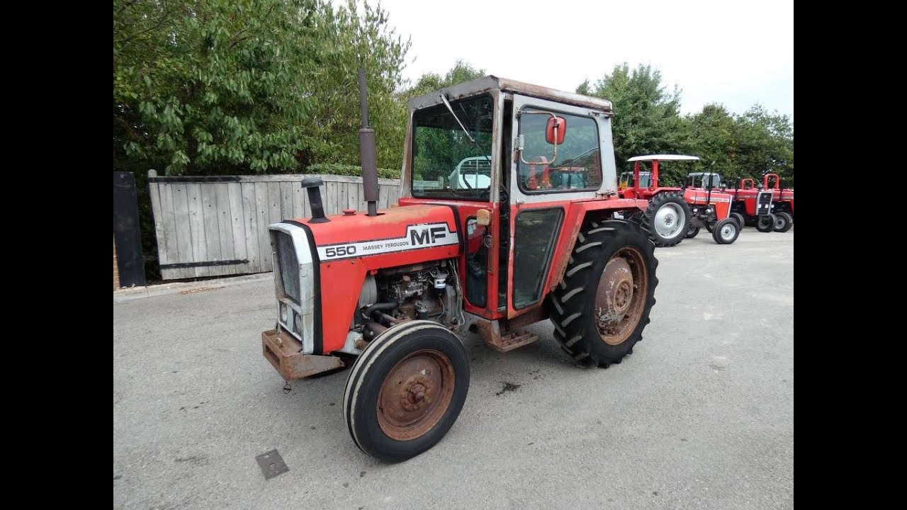 MASSEY FERGUSON 550 WALKROUND VIDEO - YouTube