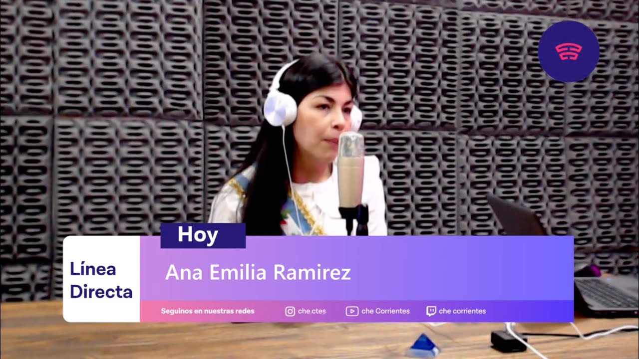 Ana Emilia Ramirez en Linea Directa. - YouTube