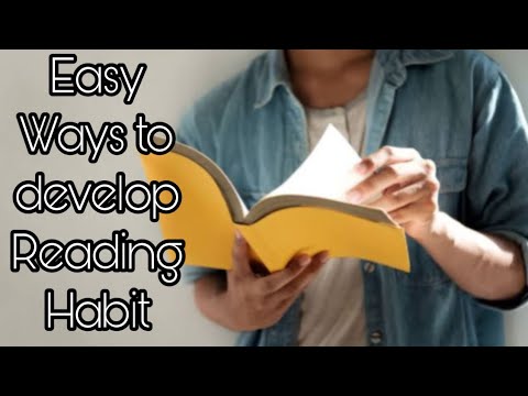 Easy tips for how to develop a reading habit at home| What are good ...