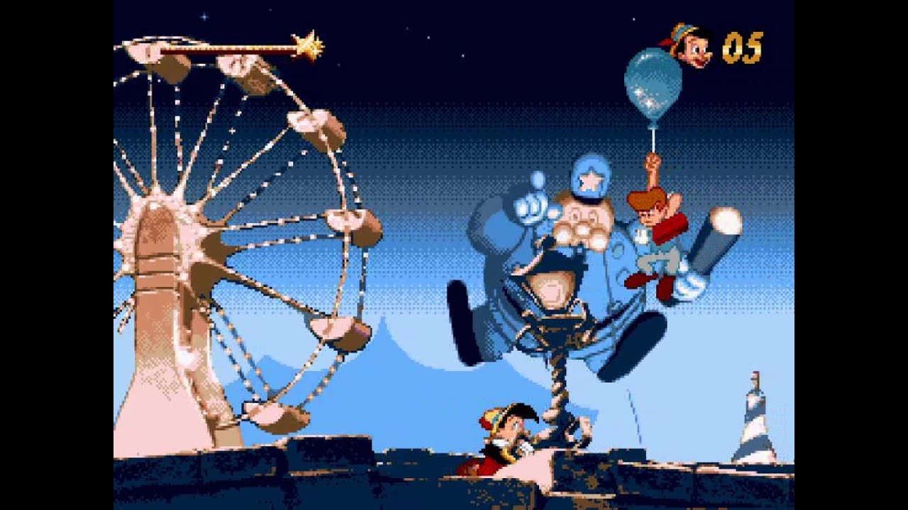Pinocchio (Mega Drive / Genesis) - YouTube