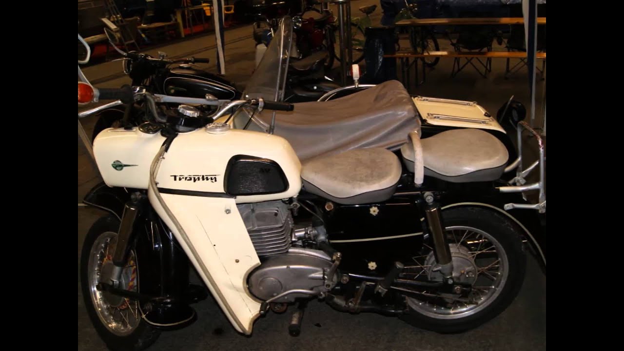 DDR IFA MZ ES 250 Gespann OLDTIMER Sidecar Seitenwagen super elastik ...