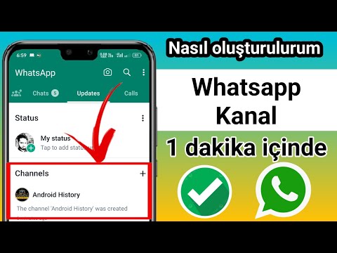 Whatsapp Kanalı Nasıl Oluşturulur | WhatsApp Güncellemesi 2024.