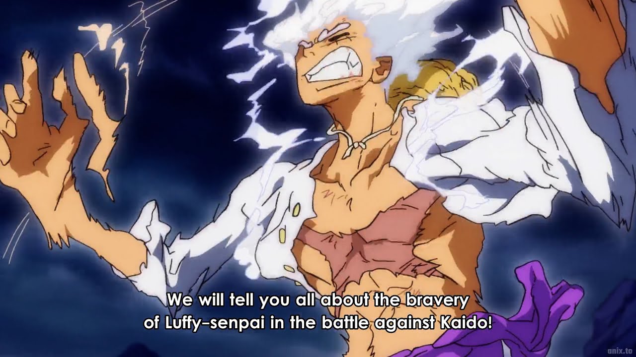 Luffy-senpai's gonna become the King of the Pirates! - YouTube
