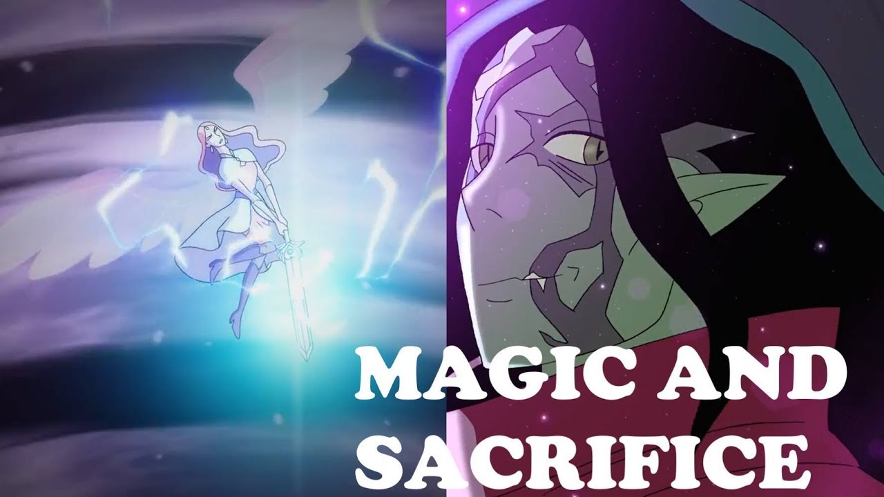 Magic in She-Ra and the Sacrifices of Angella and Shadow Weaver - YouTube