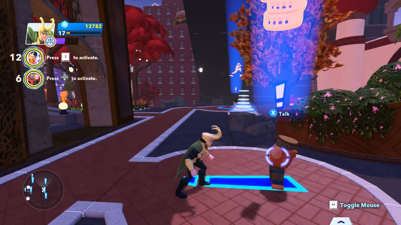 Disney Infinity 2.0 Marvel Super Heroes - Loki Gameplay - Introduction ...