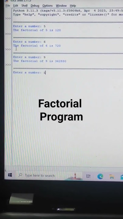 Learn Factorial Program In Python Coding Learnpython Programming101 Technology Quote 