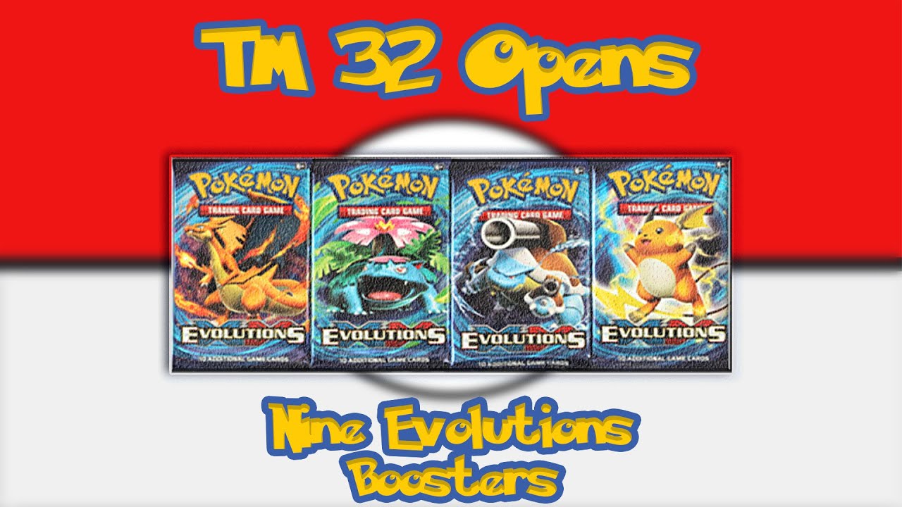 Evolving with EVOLUTIONS | Opening Nine Evolutions Boosters - YouTube