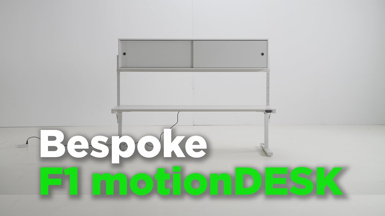 펀잇쳐스 모션데스크(F1 MOTION desk) 조립설치 영상 - YouTube