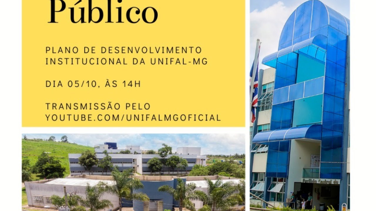 Seminário Público - Apresentação do PDI 2021-2025 - YouTube