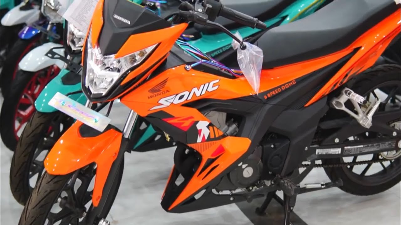 The Honda Sonic 150 or RS 150 Loaded with Accessories Sold in Asian ...