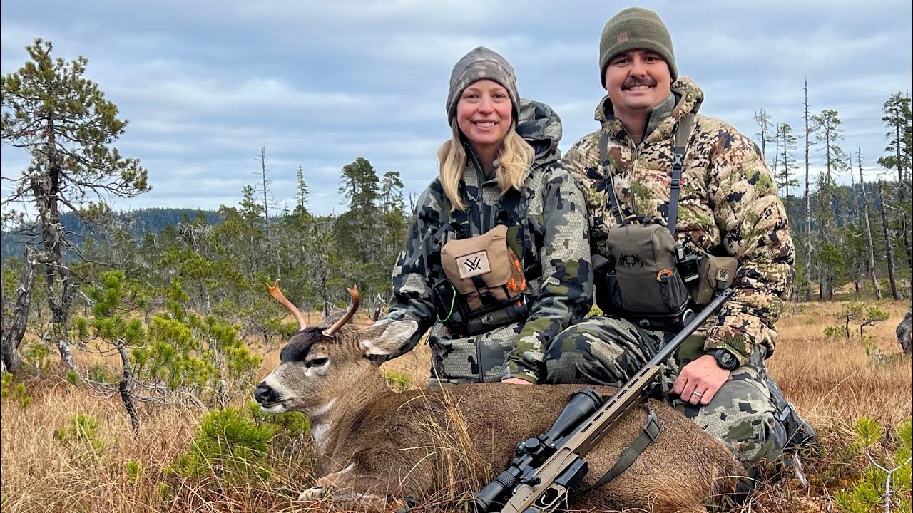 Lauren’s first Sitka Blacktail buck - YouTube