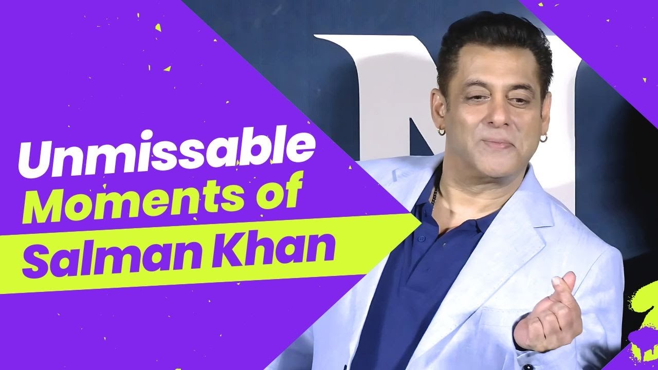 From singing to making Korean heart gestures: Salman’s VIRAL moments ...