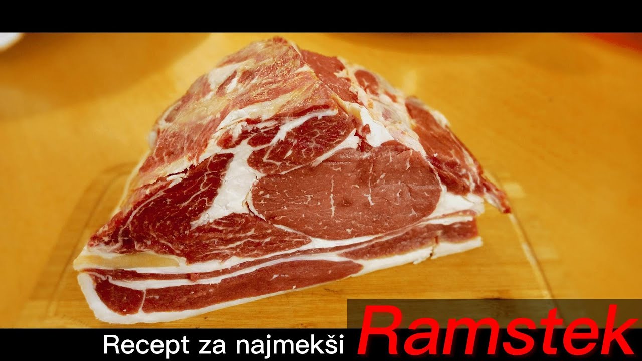 Kako napraviti najmekši RAMSTEK - recept u opisu videa - YouTube