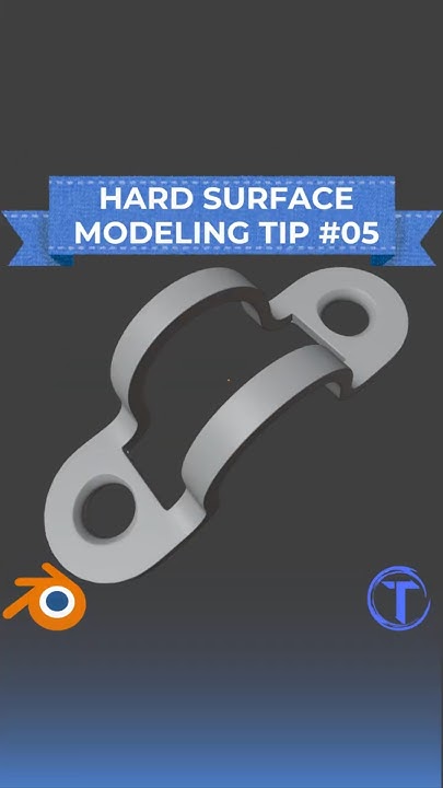 How to Create Complex Hard Surface Shapes in Blender | Boolean + Bevel Workflow - Tip 05 - YouTube