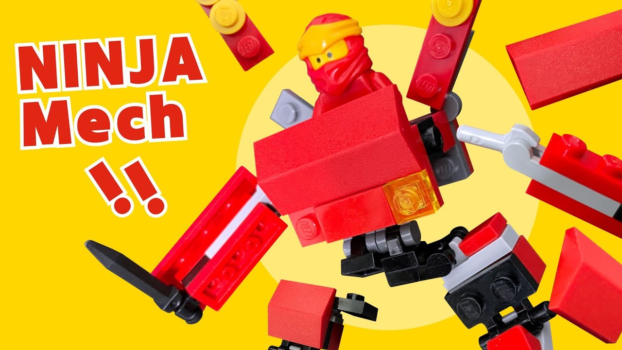 LEGO STOP MOTION | How a NINJAGO Mech made? - YouTube