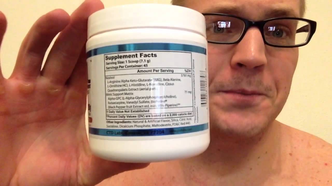 CTD LABS - NOXIVOL powder - Review - YouTube
