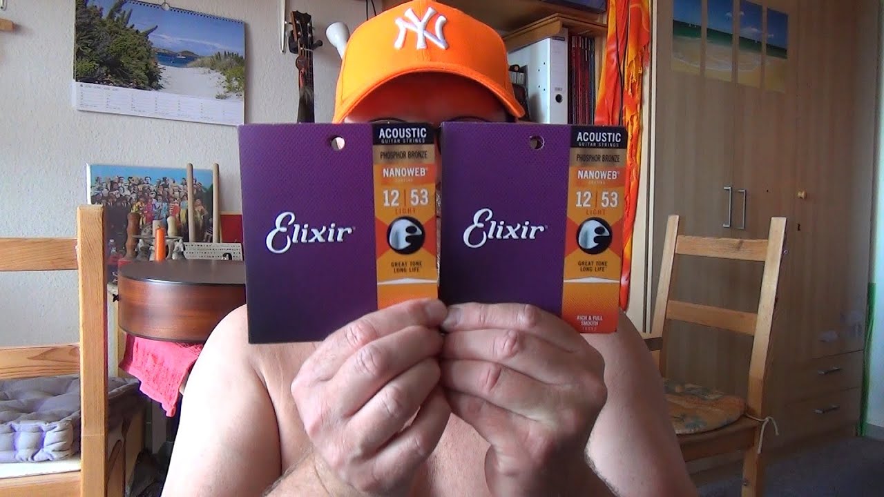 😜Time for a string change / Elixir commercial - YouTube