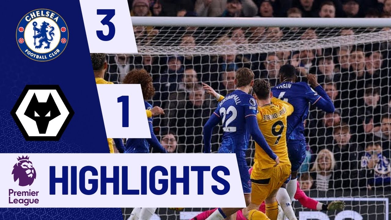 Chelsea vs Wolves 3-1 | Premier League 2025| All Goals & Highlights ...