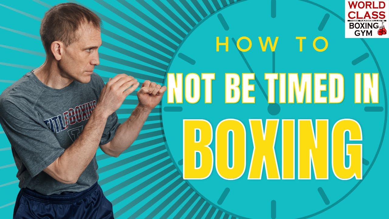 How To Not Be Timed in Boxing - Rhythm and Speed Changes - YouTube