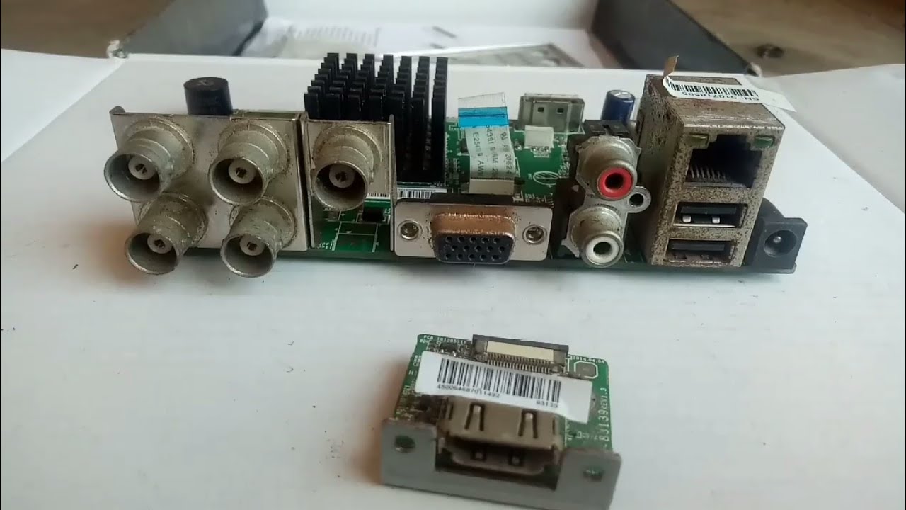 hikvision CCTV dvr board - YouTube