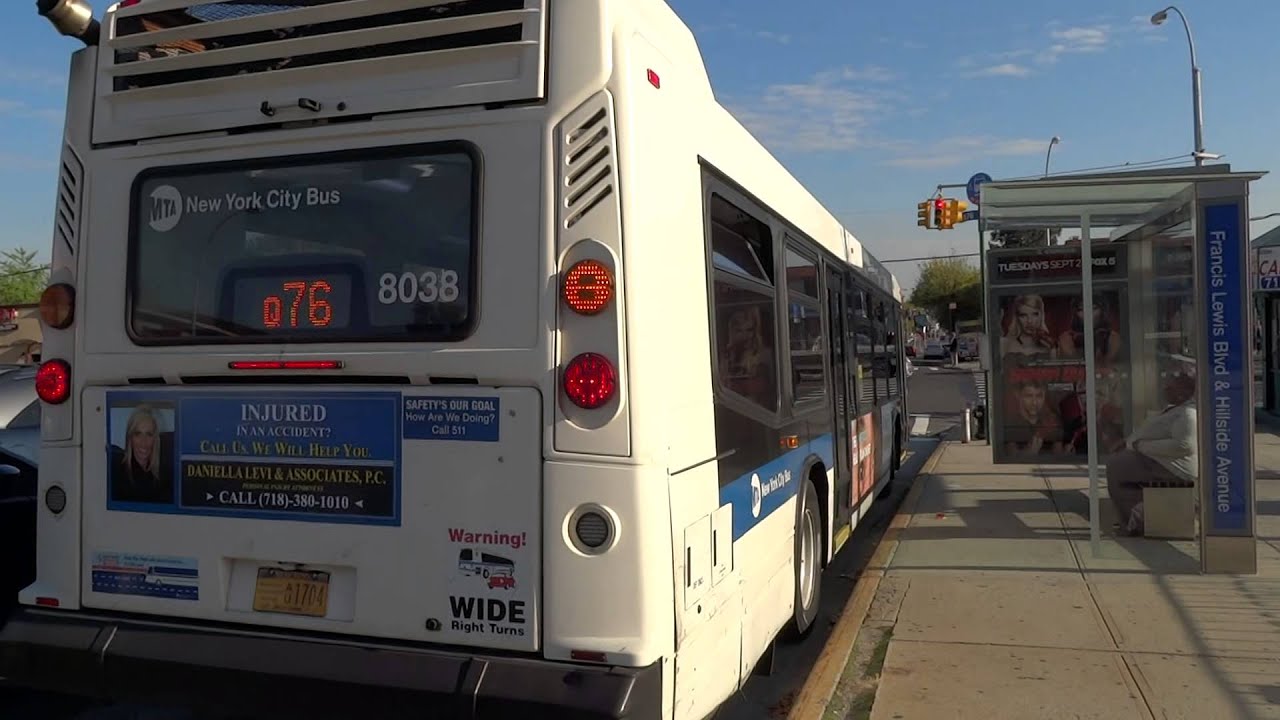 MTA New York City Bus: NovaBus LFS #8038 Q76 @ Francis Lewis Boulevard ...