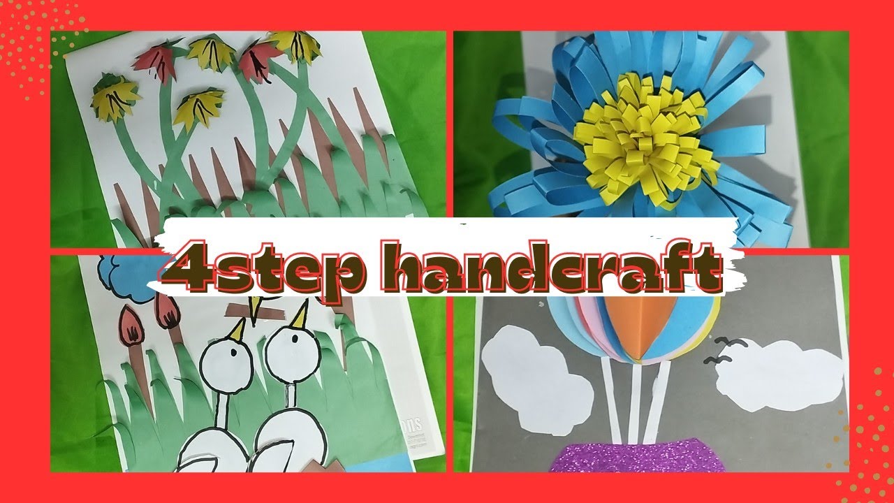 4step Diy handcraft।। Craft।। paper craft।। hand-made।। Diy// - YouTube