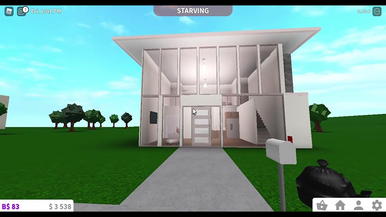 Touring My Bloxburg House- 12k Modern Loft - YouTube